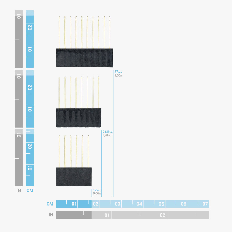 Headers kit for simpleRTK product family - ArduSimple