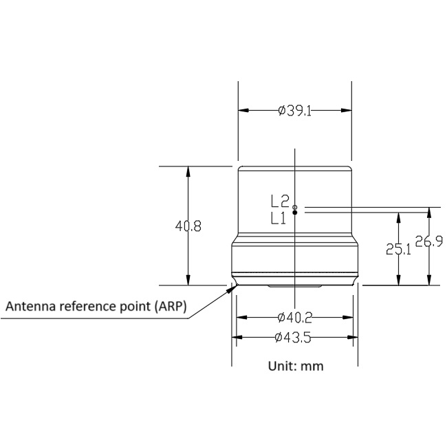 Compact Helical Tripleband GNSS Antenna - ArduSimple