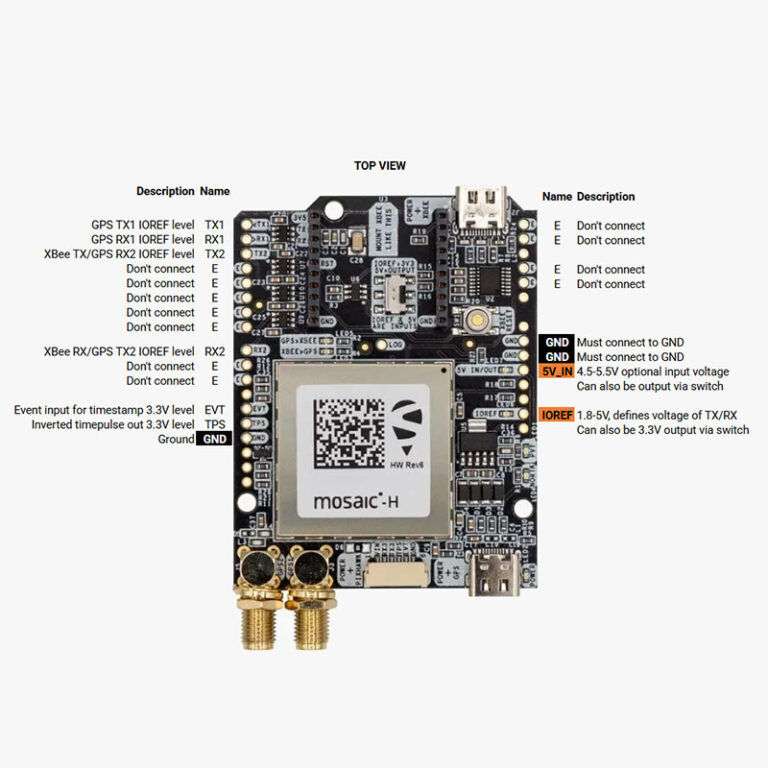simpleRTK3B Heading (Septentrio Mosaic-H) - ArduSimple