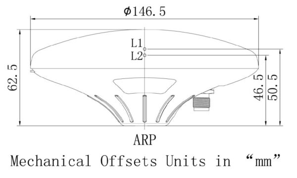 Budget Survey GNSS Multiband antenna (IP66) - ArduSimple