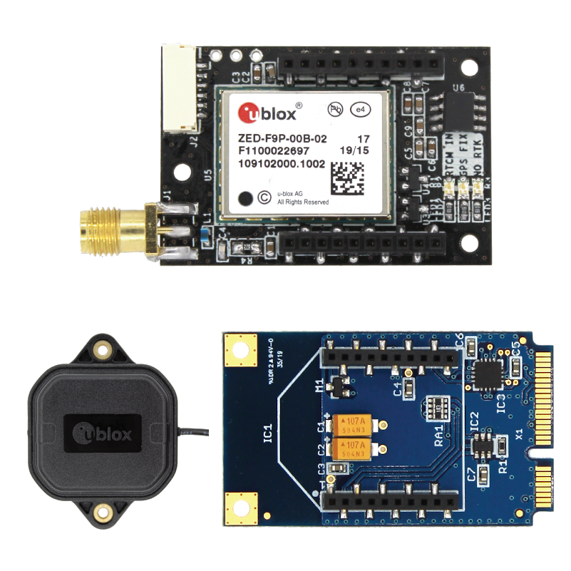 simpleRTK2Blite - mPCIe 入门套件和 ZED-F9P - ArduSimple