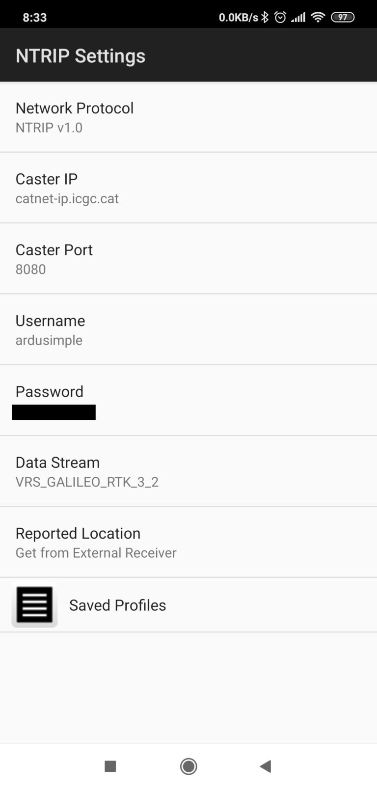 Centimeter GPS with any Android app (mock location) - ArduSimple