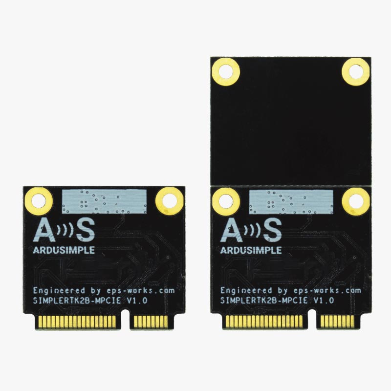 simpleRTK2B mPCIe - ArduSimple Mini PCI Express RTK