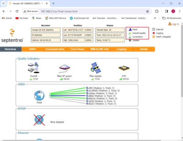 How to configure simpleRTK3B Pro as static base station - ArduSimple