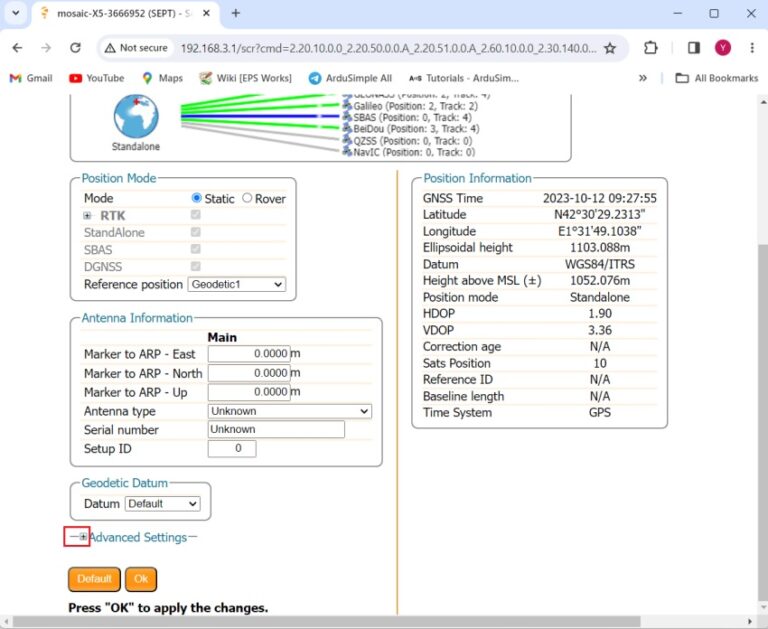 How to determine the exact position of your base station with ...
