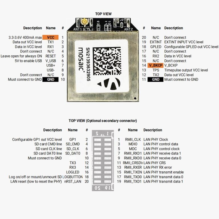 simpleRTK3B Micro Septentrio (Mosaic) Dreiband-GNSS/RTK - ArduSimple