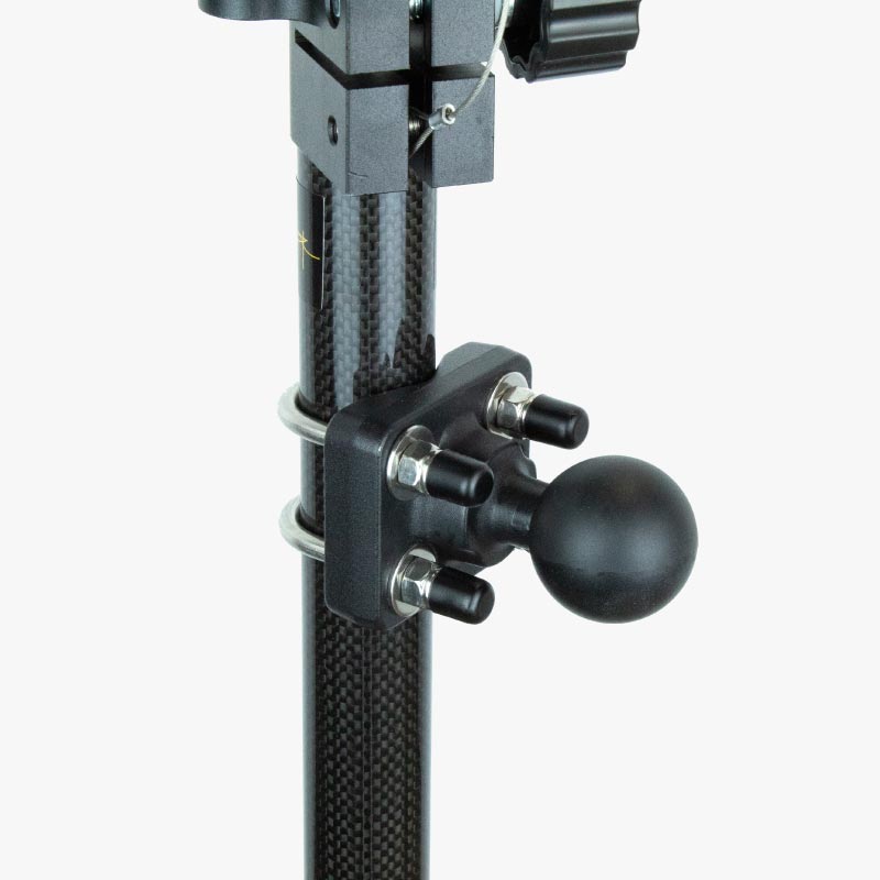Universal Rugged Tablet holder for surveying pole - ArduSimple