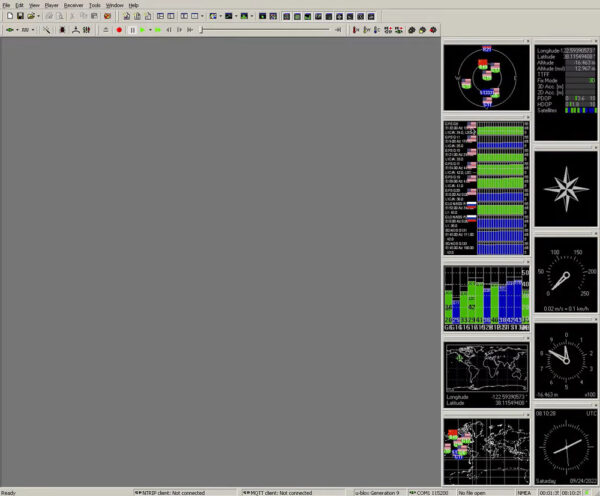 How to install u-center on macOS and connect GNSS RTK receiver to it