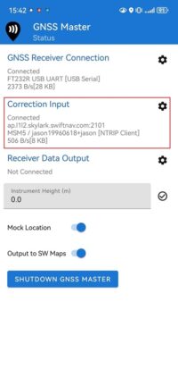 How to connect ArduSimple RTK kit to Skylark correction service to get ...