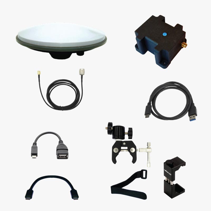 RTK Calibrated Surveyor Kit items (ZED-F9P) for Android and iOS ...