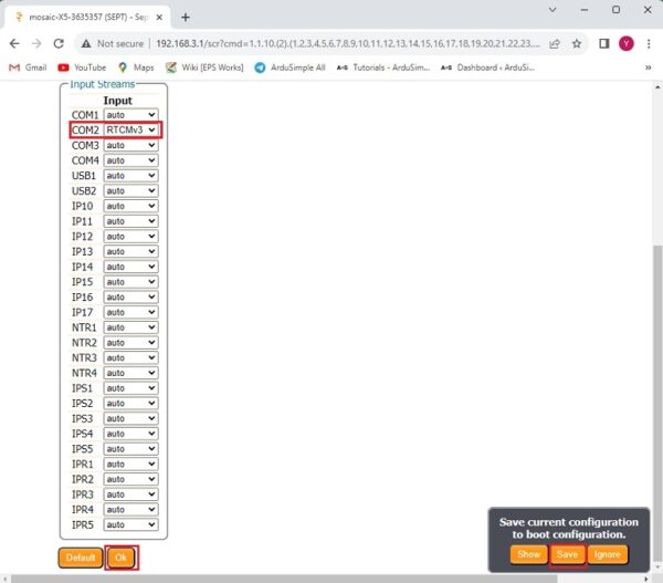 Cara menggunakan PointPerfect dengan Septentrio dan non u-blox penerima - ArduSimple