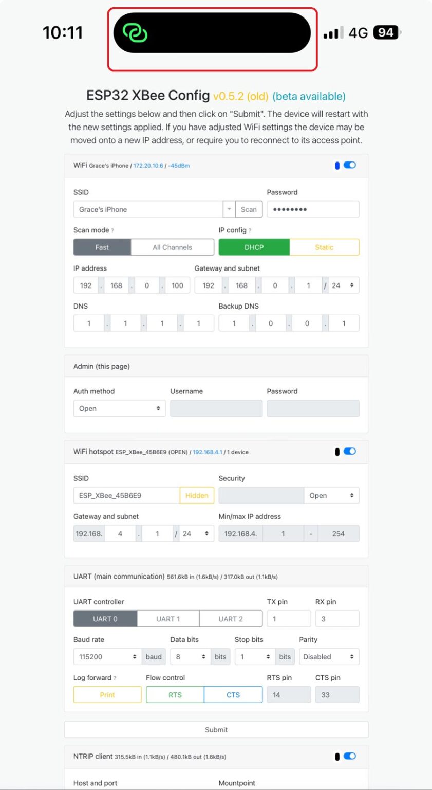 How to connect external GNSS/RTK receiver to QField on iOS device ...