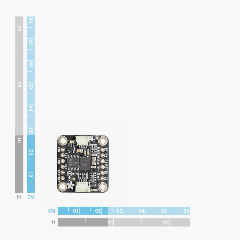 Adafruit 9-DOF Orientation IMU Fusion Breakout - BNO085 - ArduSimple