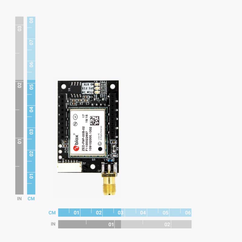 simpleRTK2B Lite (u-blox ZED-F9P) multiband RTK GPS board - ArduSimple