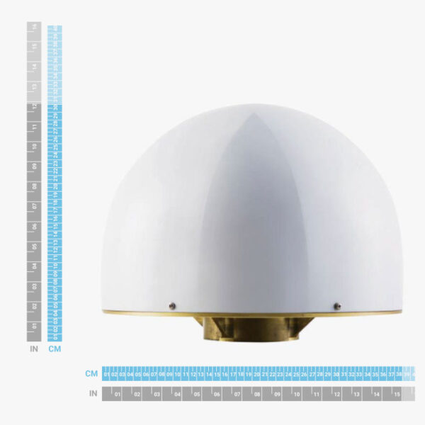 3D Choke Ring GNSS Tripleband + L-band antenna (IP67) - ArduSimple