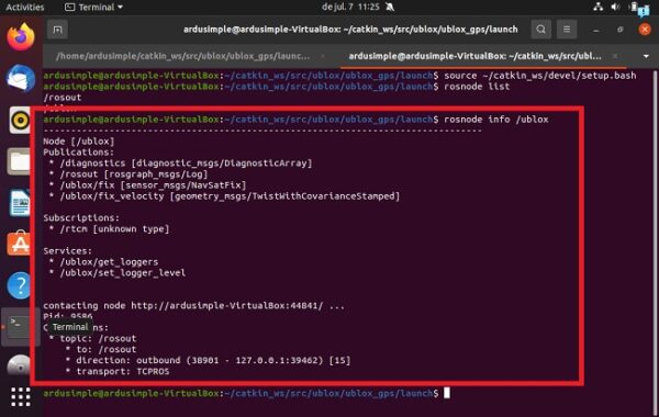 使用方法 ArduSimple RTK 接收器并在 ROS 中获取 GPS 数据 - ArduSimple
