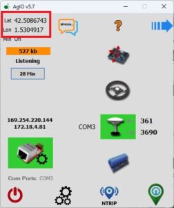 How to connect GNSS RTK Receiver and AgOpenGPS for precision farming ...