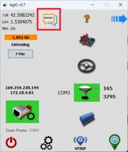 How to connect GNSS RTK Receiver and AgOpenGPS for precision farming ...