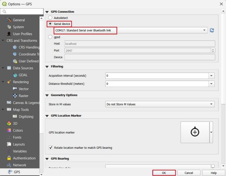 How to connect ArduSimple RTK receivers to QGIS for real time position ...