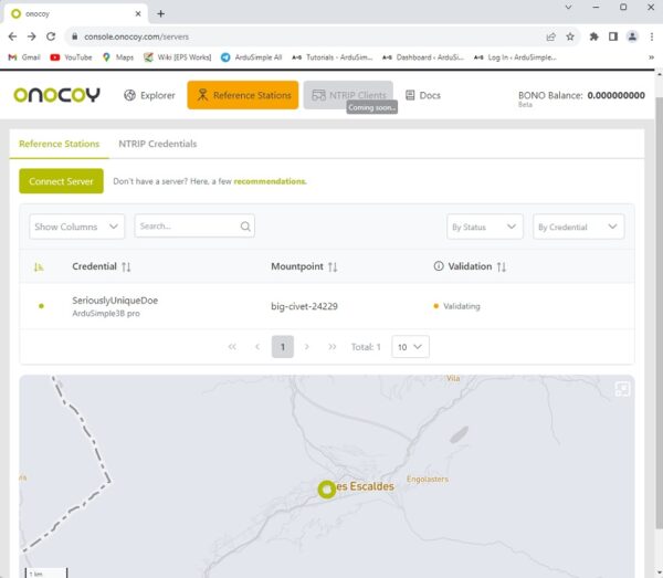 How to get paid for installing and sharing your base station with Onocoy - ArduSimple