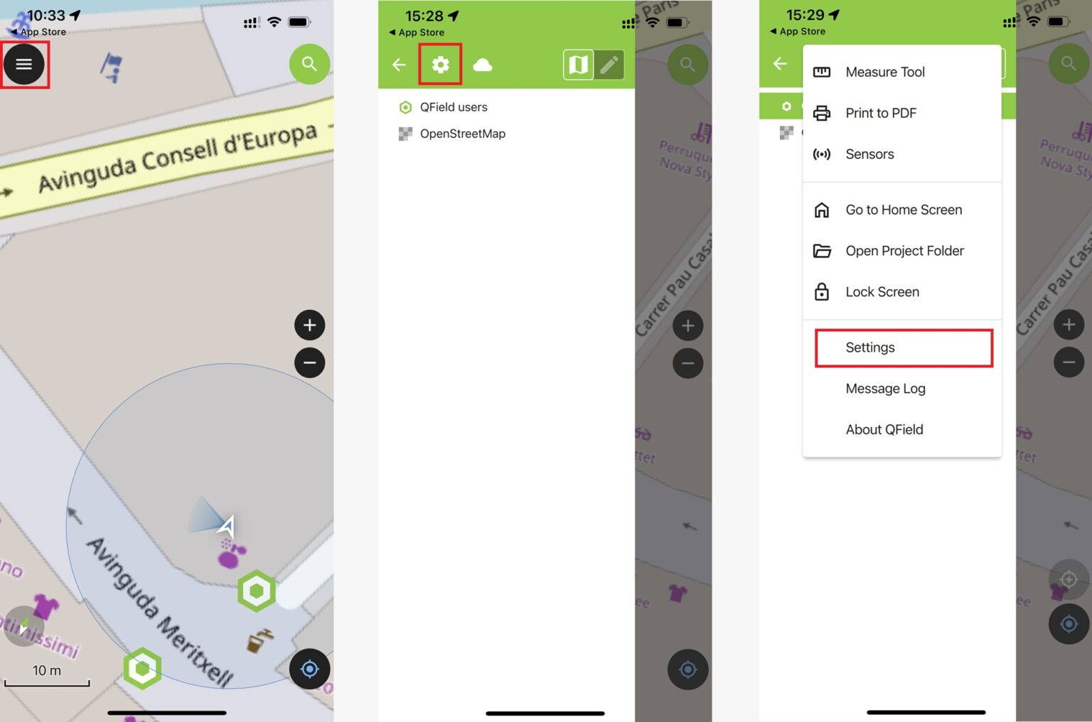 How to connect external GNSS/RTK receiver to QField on iOS device ...