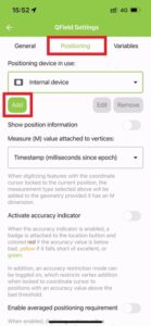How to connect external GNSS/RTK receiver to QField on iOS device ...