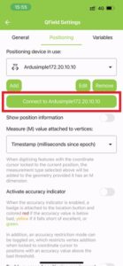 How to connect external GNSS/RTK receiver to QField on iOS device ...