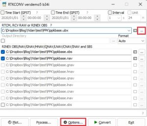 How to generate RINEX files with simpleRTK2B (ZED-F9P) for PPK - ArduSimple