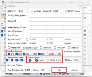 How to generate RINEX files with simpleRTK2B (ZED-F9P) for PPK - ArduSimple