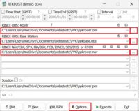 How to do Post-Processing Kinematic (PPK) with free software RTKLIB ...