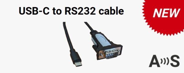 New product: USB-C to RS232 cable adapter - ArduSimple