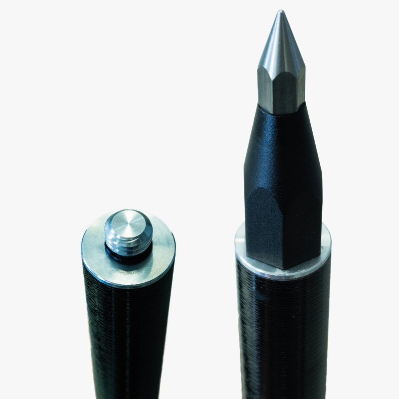 4 Section Pole for survey GNSS antenna - ArduSimple