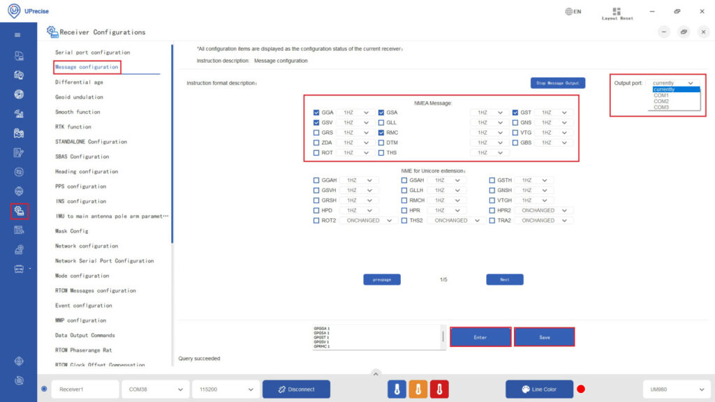 How to configure Unicore UM980, UM981 and UM982 - ArduSimple