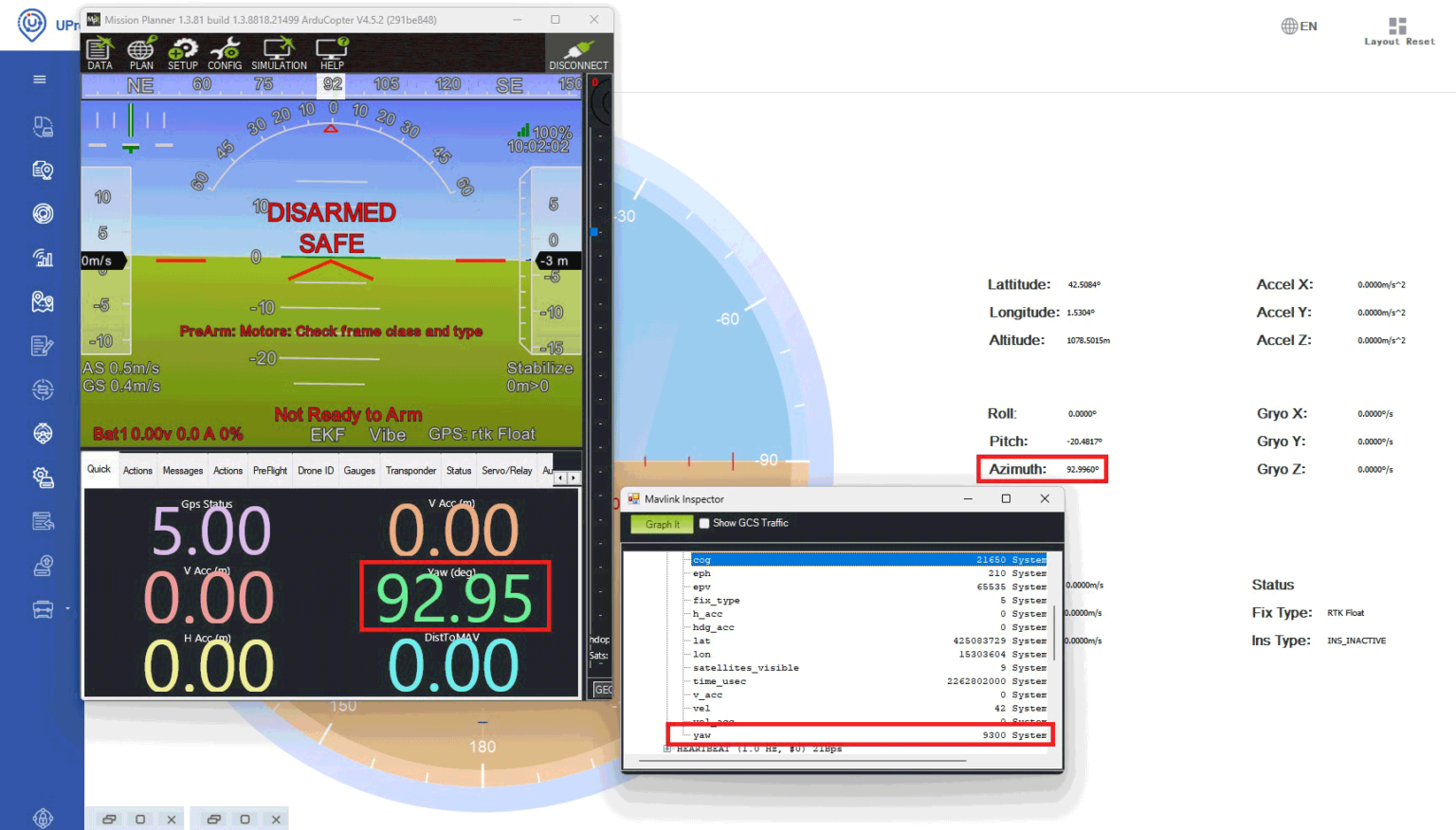 How to set up the simpleRTK3B Compass with the Unicore UM982 in ArduPilot for high-precision ...