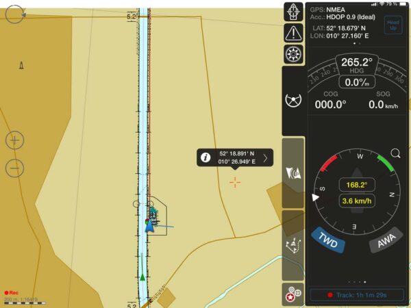 Accurate GNSS Compass and Antenna Pointing System for your boat