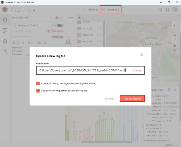 How to configure u-blox ZED-X20P tripleband RTK receiver - ArduSimple