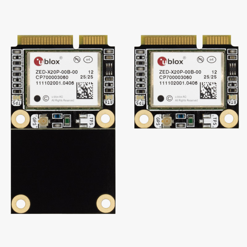 Comparison of u-blox ZED-F9P and ZED-X20P modules - ArduSimple