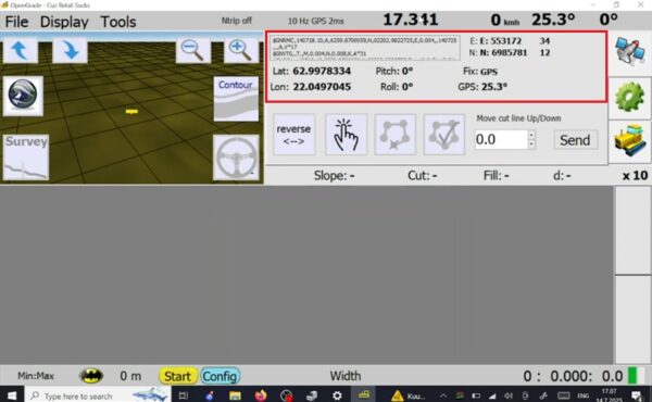 How to use RTK kit with OpenGrade for earthworks GPS grading - ArduSimple